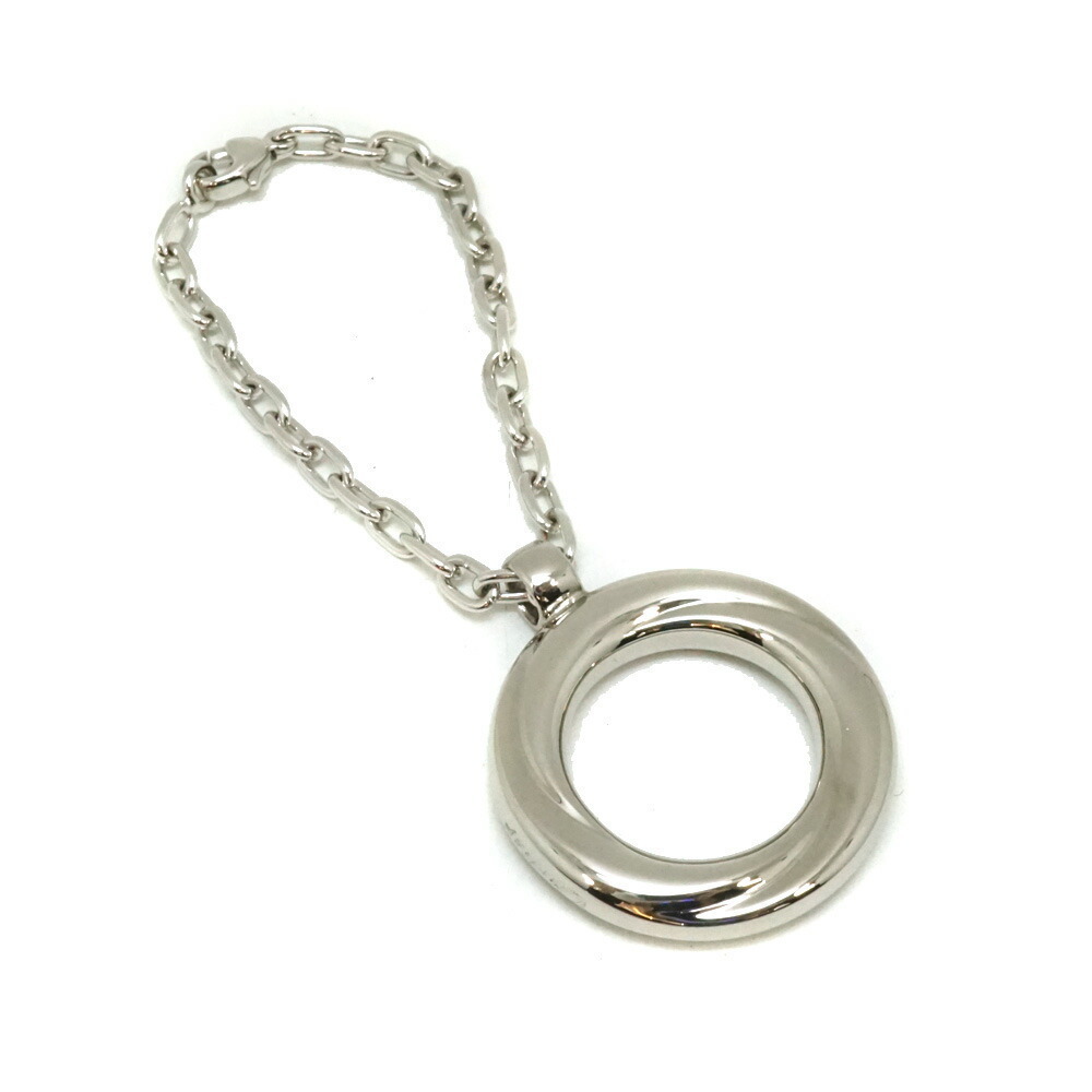 Cartier Trinity Key Ring Keychain Silver - Gem